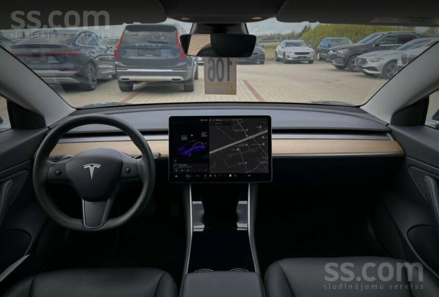 Melns Tesla Model 3 2020 Šauļi, ar dzinēja tilpumu 0.00 L un nobraukumu 40 tūkst. km par 21640 €, foto 12 vietnē AUTOMOTO.COM.LV