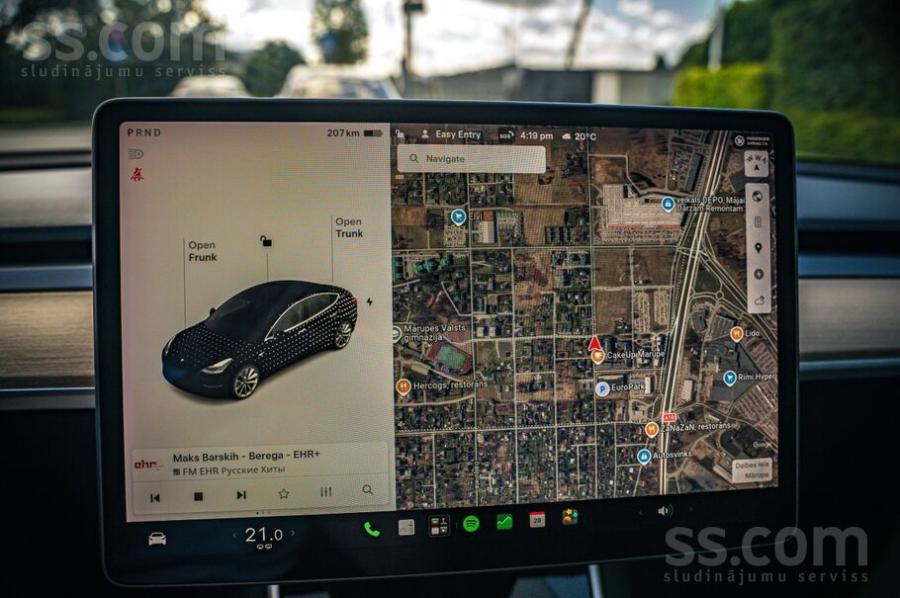 Melns Tesla Model 3 2020 Rīga, ar dzinēja tilpumu 0.00 L un nobraukumu 138 tūkst. km par 23990 €, foto 23 vietnē AUTOMOTO.COM.LV