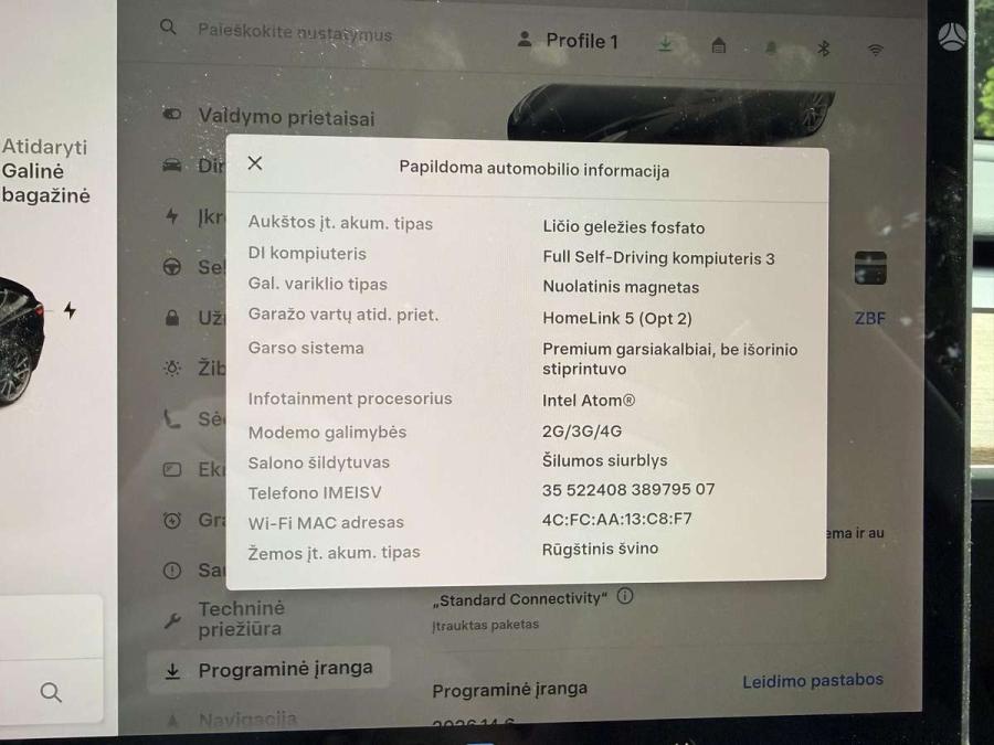 Melns Tesla Model 3 2021 Kauņa, ar dzinēja tilpumu 0.00 L un nobraukumu 69 tūkst. km par 21500 €, foto 12 vietnē AUTOMOTO.COM.LV
