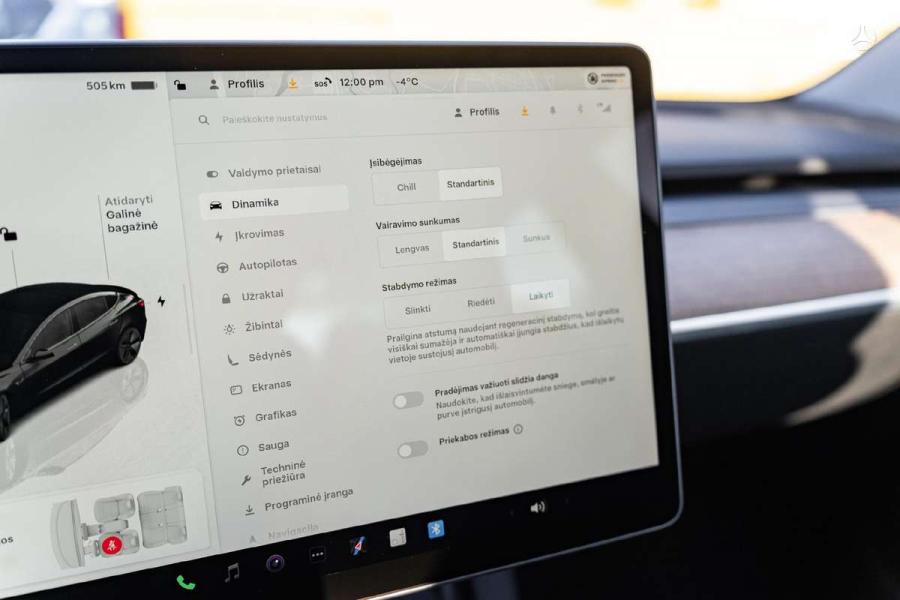 Melns Tesla Model 3 2022 Viļņa, ar dzinēja tilpumu 0.00 L un nobraukumu 110 tūkst. km par 25900 €, foto 20 vietnē AUTOMOTO.COM.LV