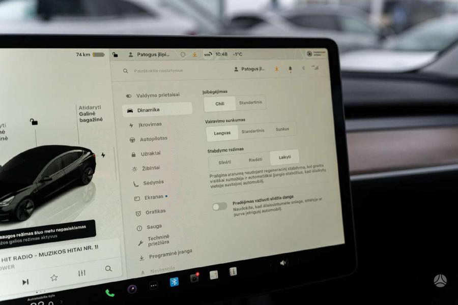 Melns Tesla Model 3 2023 Viļņa, ar dzinēja tilpumu 0.00 L un nobraukumu 134 tūkst. km par 26500 €, foto 20 vietnē AUTOMOTO.COM.LV