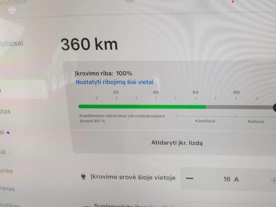 Melns Tesla Model 3 2024 Kauņa, ar dzinēja tilpumu 0.00 L un nobraukumu 16 tūkst. km par 19500 €, foto 15 vietnē AUTOMOTO.COM.LV