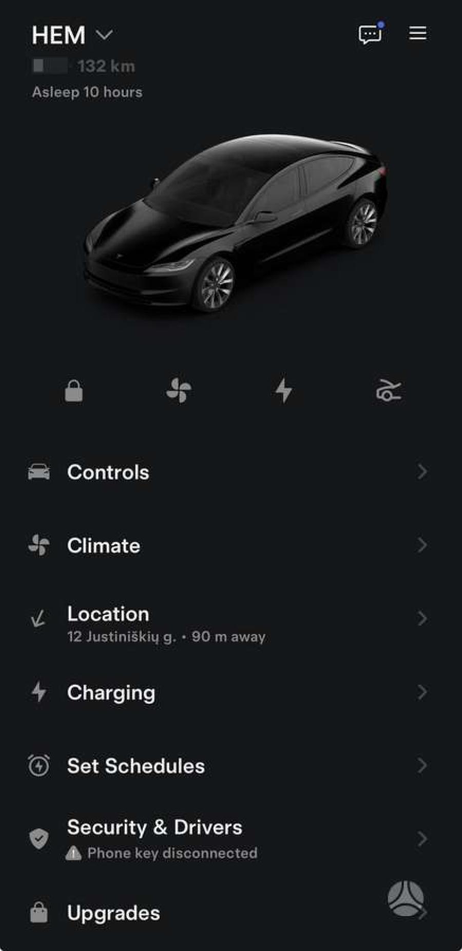 Melns Tesla Model 3 2025 Viļņa, ar dzinēja tilpumu 0.00 L un nobraukumu 28 tūkst. km par 35000 €, foto 4 vietnē AUTOMOTO.COM.LV