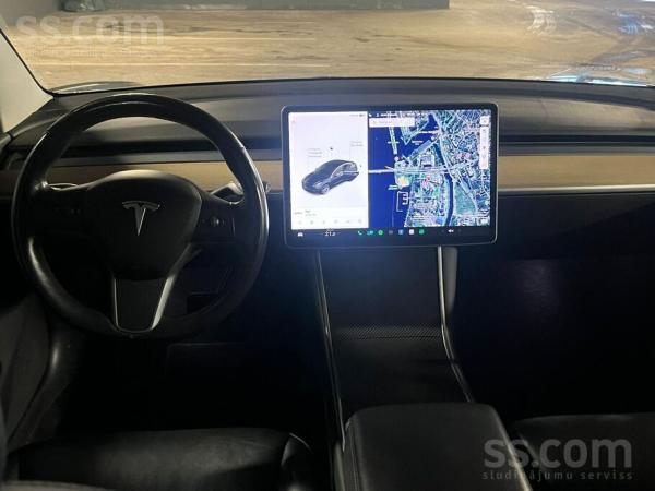 Black Tesla Model 3 2019 in Riga, with an engine capacity of 0.00 L and mileage of 184 thousand km for 20350 €, photo 7 on AUTOMOTO.COM.LV