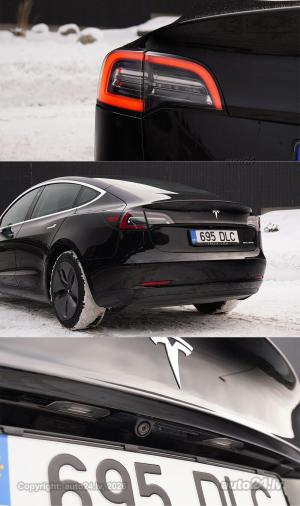 Black Tesla Model 3 2019 in Tallinn, with an engine capacity of 0.00 L and mileage of 106 thousand km for 23500 €, photo  on AUTOMOTO.COM.LV