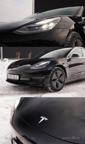 Black Tesla Model 3 2019 in Tallinn, with an engine capacity of 0.00 L and mileage of 106 thousand km for 23500 €, photo 2 on AUTOMOTO.COM.LV