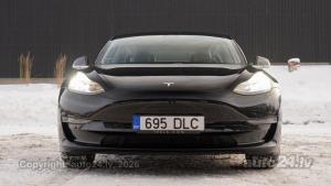 Black Tesla Model 3 2019 in Tallinn, with an engine capacity of 0.00 L and mileage of 106 thousand km for 23500 €, photo 3 on AUTOMOTO.COM.LV