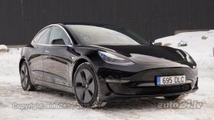 Black Tesla Model 3 2019 in Tallinn, with an engine capacity of 0.00 L and mileage of 106 thousand km for 23500 €, photo 4 on AUTOMOTO.COM.LV