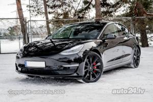 Melns Tesla Model 3 2019 Pērnava, ar dzinēja tilpumu 0.00 L un nobraukumu 133 tūkst. km par 22900 €, foto 2 vietnē AUTOMOTO.COM.LV