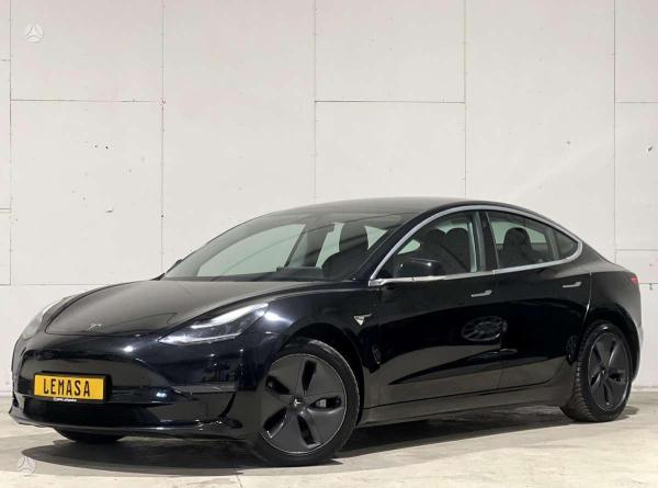 Melns Tesla Model 3 2019 Klaipėda, ar dzinēja tilpumu 0.00 L un nobraukumu 96 tūkst. km par 21499 €, foto 1 vietnē AUTOMOTO.COM.LV