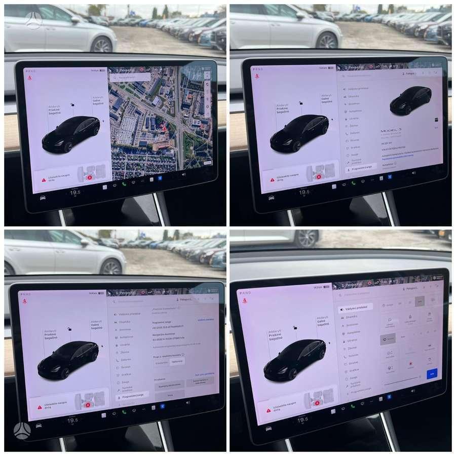Black Tesla Model 3 2019 in Klaipeda, with an engine capacity of 0.00 L and mileage of 96 thousand km for 21499 €, photo 3 on AUTOMOTO.COM.LV