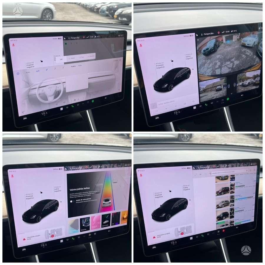 Black Tesla Model 3 2019 in Klaipeda, with an engine capacity of 0.00 L and mileage of 96 thousand km for 21499 €, photo 7 on AUTOMOTO.COM.LV