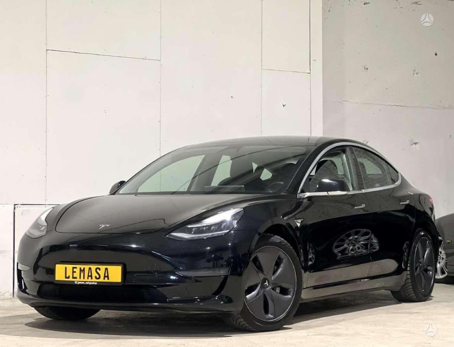 Black Tesla Model 3 2019 in Klaipeda, with an engine capacity of 0.00 L and mileage of 96 thousand km for 21499 €, photo 8 on AUTOMOTO.COM.LV