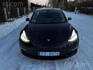 Melns Tesla Model 3 2019 Valmiera, ar dzinēja tilpumu 0.00 L un nobraukumu 153 tūkst. km par 19800 €, foto 5 vietnē AUTOMOTO.COM.LV