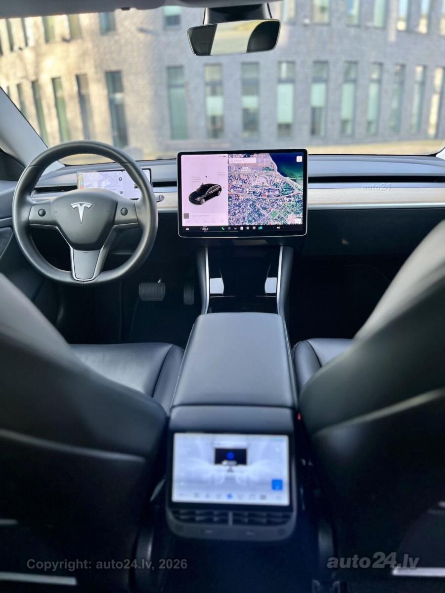 Melns Tesla Model 3 2019 Tallina, ar dzinēja tilpumu 0.00 L un nobraukumu 106 tūkst. km par 23999 €, foto 22 vietnē AUTOMOTO.COM.LV