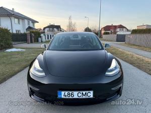 Melns Tesla Model 3 2019 Tallina, ar dzinēja tilpumu 0.00 L un nobraukumu 160 tūkst. km par 20900 €, foto 2 vietnē AUTOMOTO.COM.LV