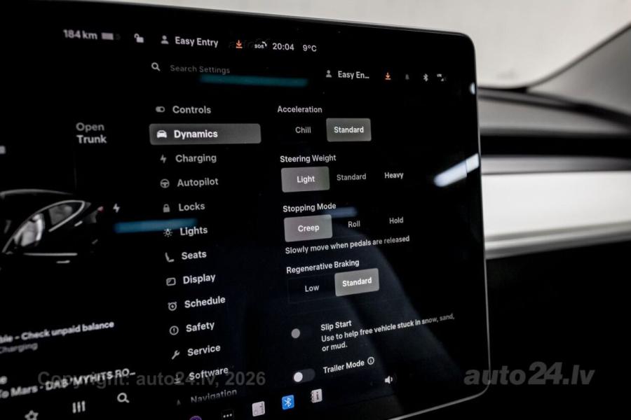 Melns Tesla Model 3 2019 Pērnava, ar dzinēja tilpumu 0.00 L un nobraukumu 242 tūkst. km par 15890 €, foto 22 vietnē AUTOMOTO.COM.LV