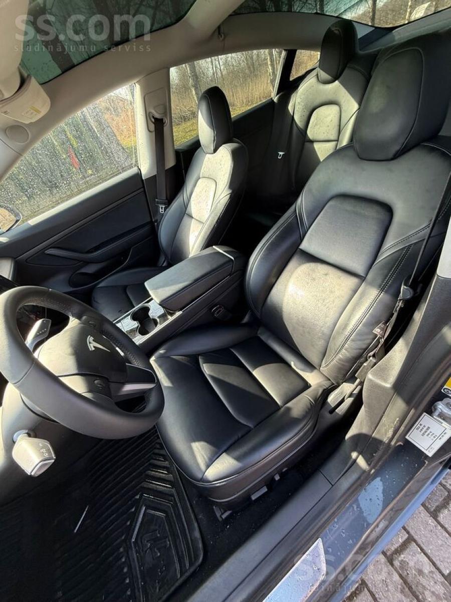 Melns Tesla Model 3 2019 Rīga, ar dzinēja tilpumu 0.00 L un nobraukumu 194 tūkst. km par 14500 €, foto 7 vietnē AUTOMOTO.COM.LV