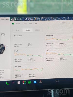 Black Tesla Model 3 2019 in Riga, with an engine capacity of 0.00 L and mileage of 187 thousand km for 17600 €, photo 15 on AUTOMOTO.COM.LV