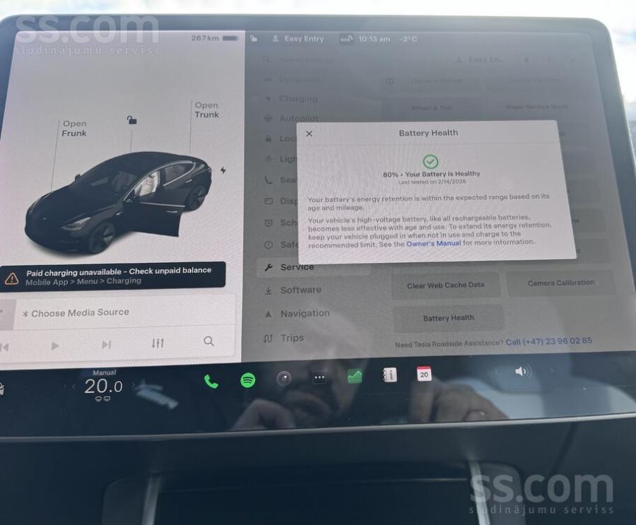 Melns Tesla Model 3 2019 Rīga, ar dzinēja tilpumu 0.00 L un nobraukumu 240 tūkst. km par 13900 €, foto 21 vietnē AUTOMOTO.COM.LV