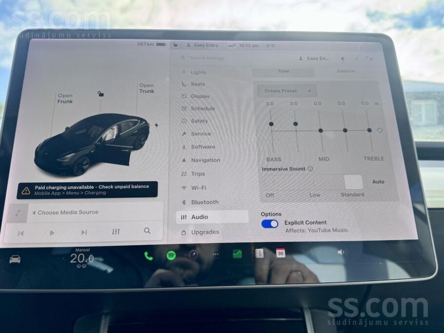 Melns Tesla Model 3 2019 Rīga, ar dzinēja tilpumu 0.00 L un nobraukumu 240 tūkst. km par 13900 €, foto 22 vietnē AUTOMOTO.COM.LV