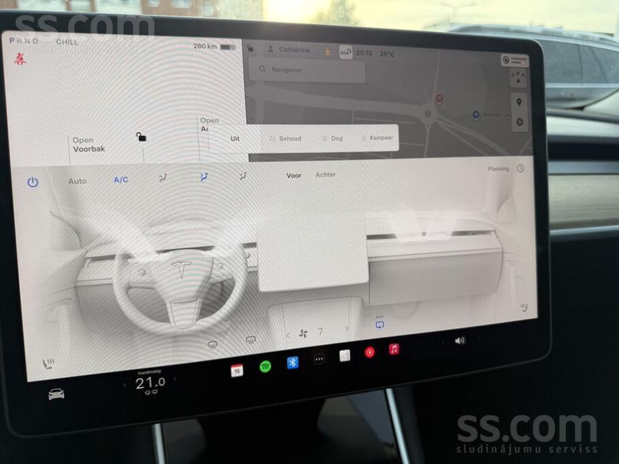 Black Tesla Model 3 2019 in Jelgava, with an engine capacity of 0.00 L and mileage of 0 thousand km for 17750 €, photo 19 on AUTOMOTO.COM.LV