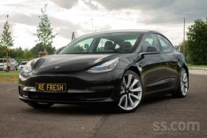 Melns Tesla Model 3 2019 Jelgava, ar dzinēja tilpumu 0.00 L un nobraukumu 175 tūkst. km par 17250 €, foto 4 vietnē AUTOMOTO.COM.LV