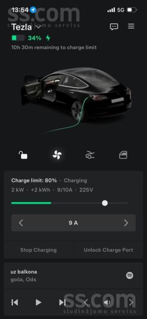 Melns Tesla Model 3 2019 Rīga, ar dzinēja tilpumu 0.00 L un nobraukumu 225 tūkst. km par 15500 €, foto 18 vietnē AUTOMOTO.COM.LV