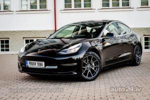 Melns Tesla Model 3 2019 Tallina, ar dzinēja tilpumu 0.00 L un nobraukumu 176 tūkst. km par 19500 €, foto  vietnē AUTOMOTO.COM.LV