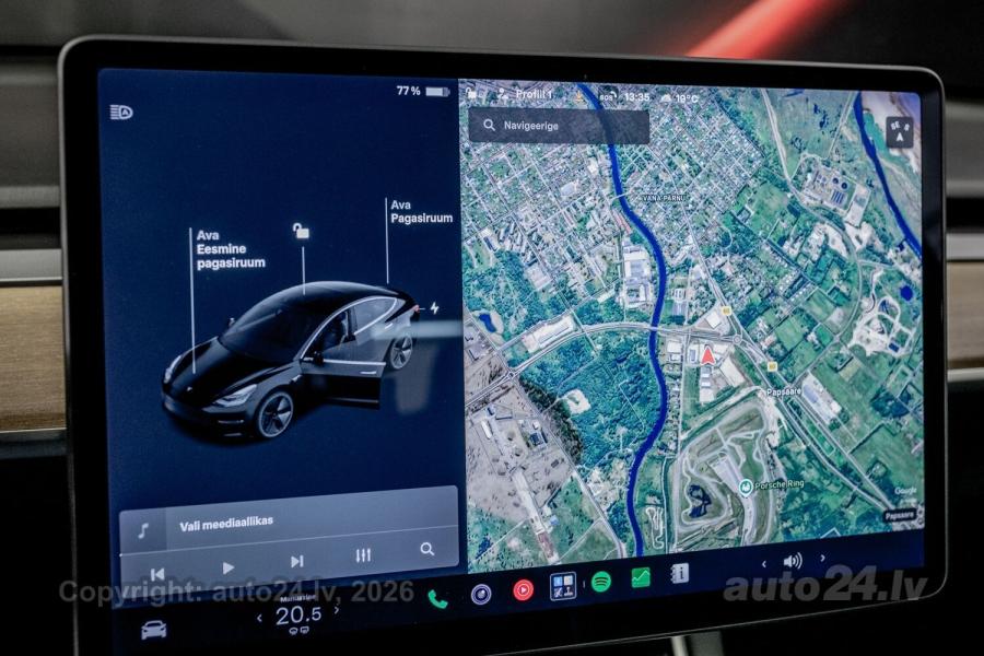 Melns Tesla Model 3 2019 Pērnava, ar dzinēja tilpumu 0.00 L un nobraukumu 157 tūkst. km par 18800 €, foto 13 vietnē AUTOMOTO.COM.LV