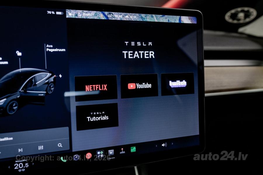 Melns Tesla Model 3 2019 Pērnava, ar dzinēja tilpumu 0.00 L un nobraukumu 157 tūkst. km par 18800 €, foto 20 vietnē AUTOMOTO.COM.LV