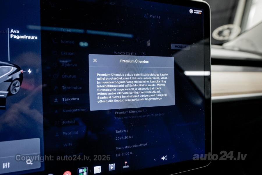 Melns Tesla Model 3 2019 Pērnava, ar dzinēja tilpumu 0.00 L un nobraukumu 157 tūkst. km par 18800 €, foto 31 vietnē AUTOMOTO.COM.LV