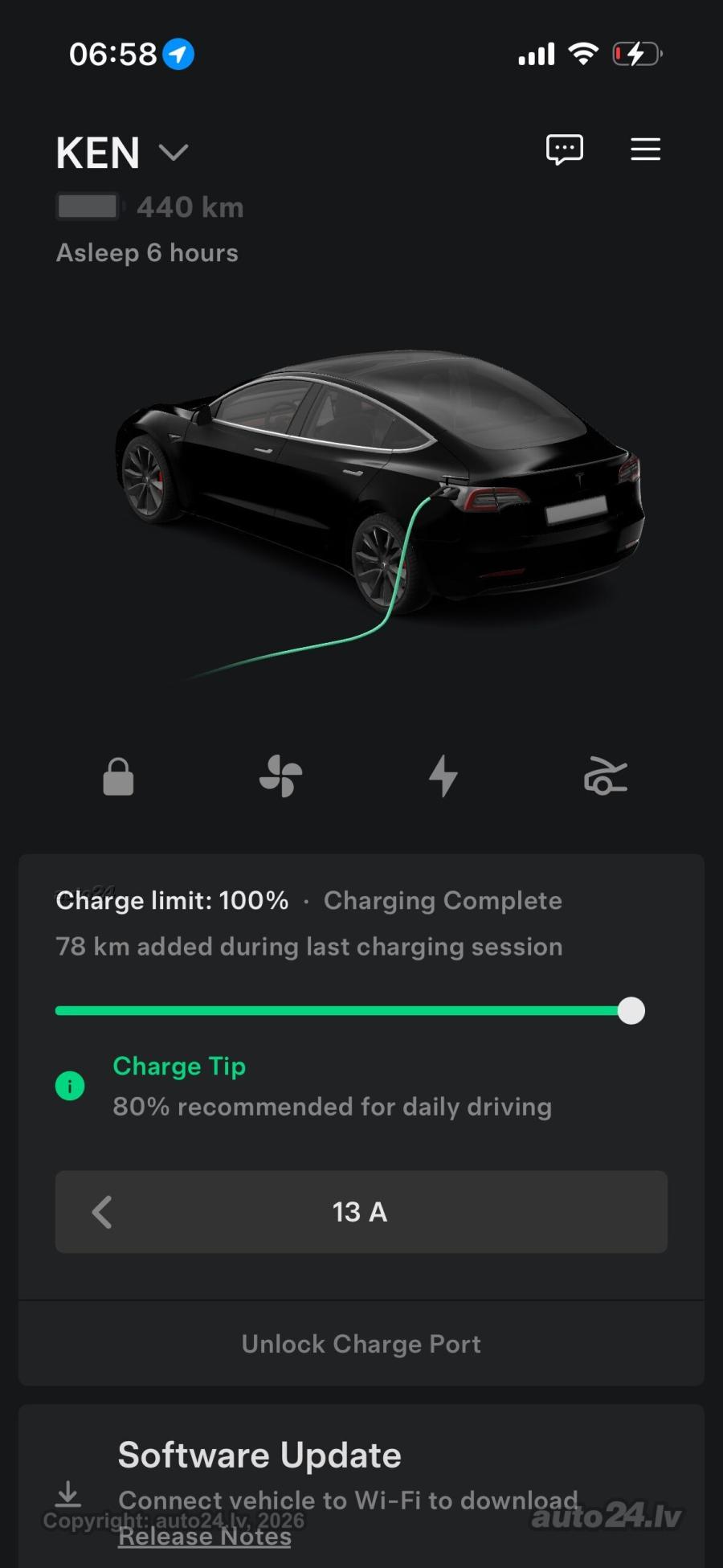 Melns Tesla Model 3 2020 Tallina, ar dzinēja tilpumu 0.00 L un nobraukumu 125 tūkst. km par 23300 €, foto 15 vietnē AUTOMOTO.COM.LV
