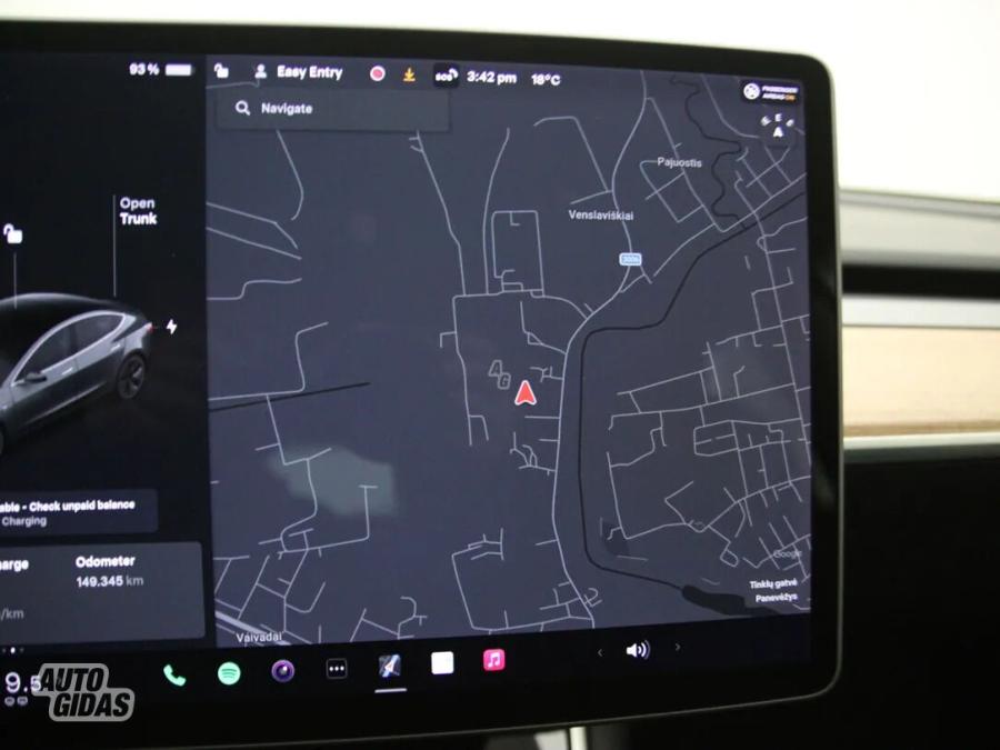 Melns Tesla Model 3 2020 Viļņa, ar dzinēja tilpumu 0.00 L un nobraukumu 149 tūkst. km par 18799 €, foto 25 vietnē AUTOMOTO.COM.LV