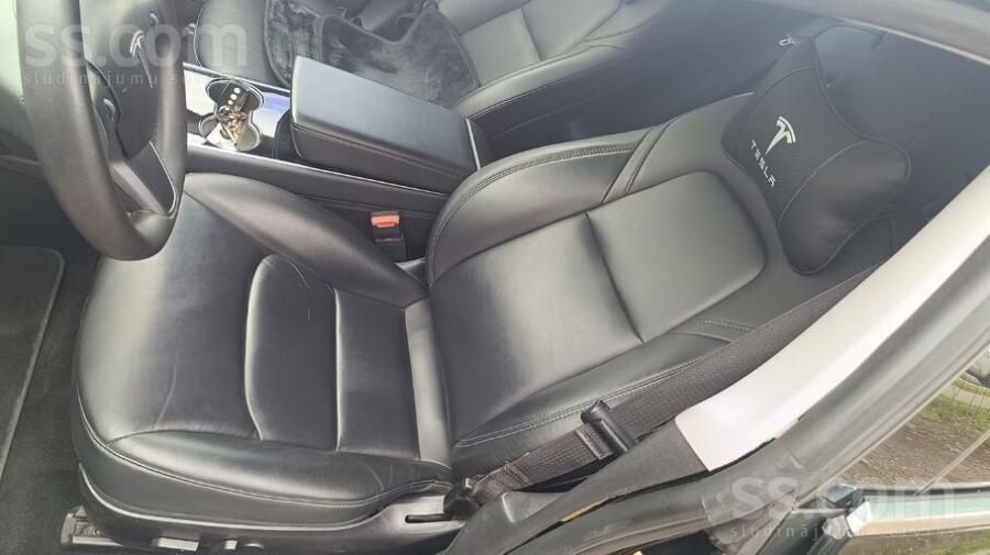 Melns Tesla Model 3 2020 Cēsis, ar dzinēja tilpumu 0.00 L un nobraukumu 137 tūkst. km par 22200 €, foto 10 vietnē AUTOMOTO.COM.LV