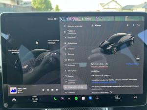 Black Tesla Model 3 2020 in Siauliai, with an engine capacity of 0.00 L and mileage of 66 thousand km for 24500 €, photo 17 on AUTOMOTO.COM.LV