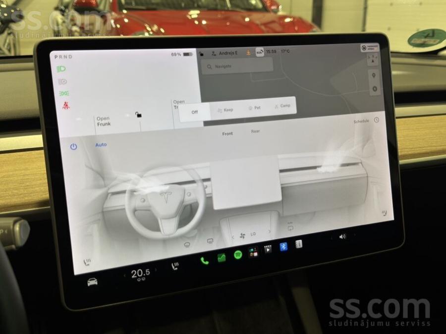 Melns Tesla Model 3 2020 Rīga, ar dzinēja tilpumu 0.00 L un nobraukumu 69 tūkst. km par 28990 €, foto 21 vietnē AUTOMOTO.COM.LV