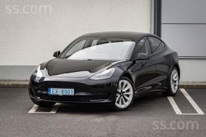 Melns Tesla Model 3 2021 Rīga, ar dzinēja tilpumu 0.00 L un nobraukumu 0 tūkst. km par 21640 €, foto 1 vietnē AUTOMOTO.COM.LV