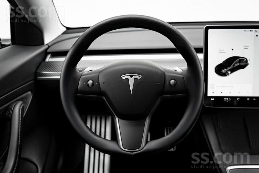 Melns Tesla Model 3 2021 Rīga, ar dzinēja tilpumu 0.00 L un nobraukumu 0 tūkst. km par 21640 €, foto 19 vietnē AUTOMOTO.COM.LV