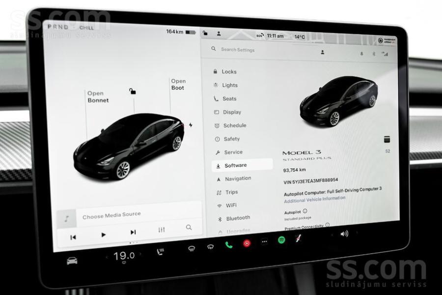 Melns Tesla Model 3 2021 Rīga, ar dzinēja tilpumu 0.00 L un nobraukumu 0 tūkst. km par 21640 €, foto 28 vietnē AUTOMOTO.COM.LV