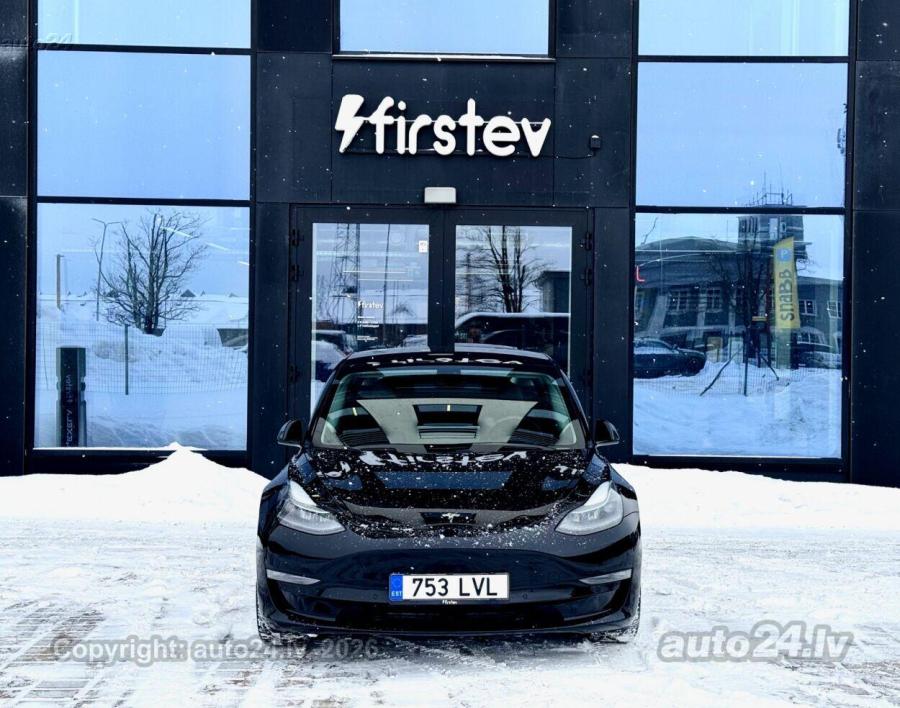 Melns Tesla Model 3 2021 Tallina, ar dzinēja tilpumu 0.00 L un nobraukumu 57 tūkst. km par 24900 €, foto 2 vietnē AUTOMOTO.COM.LV