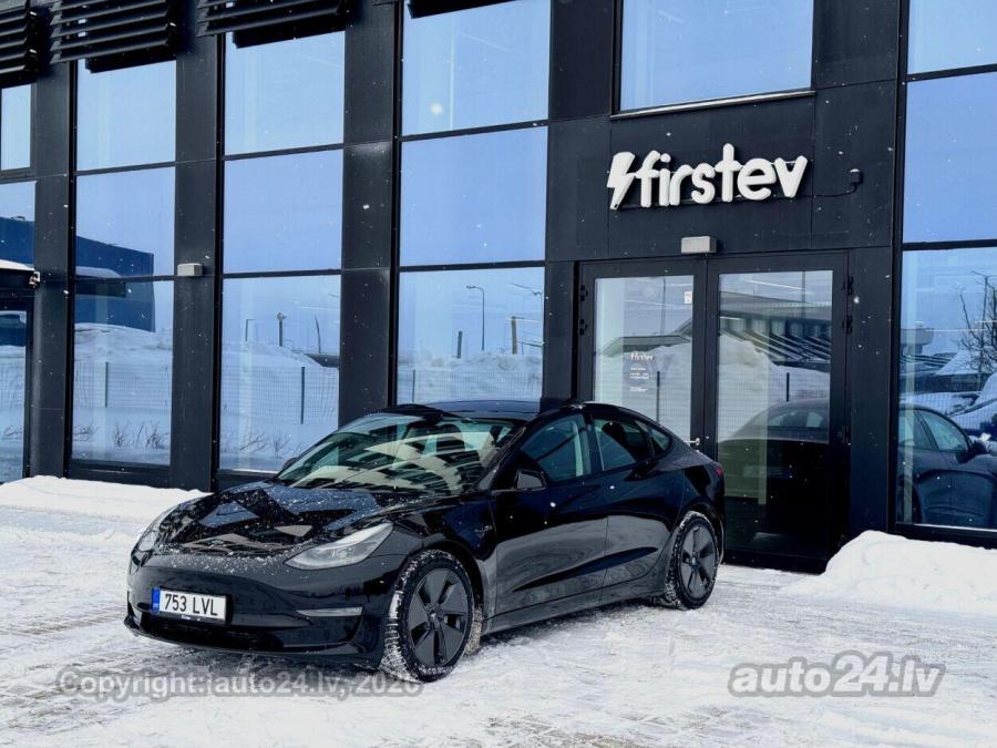 Melns Tesla Model 3 2021 Tallina, ar dzinēja tilpumu 0.00 L un nobraukumu 57 tūkst. km par 24900 €, foto 3 vietnē AUTOMOTO.COM.LV
