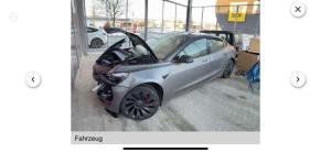 Melns Tesla Model 3 2021 Viļņa, ar dzinēja tilpumu 0.00 L un nobraukumu 92 tūkst. km par 9900 €, foto 2 vietnē AUTOMOTO.COM.LV