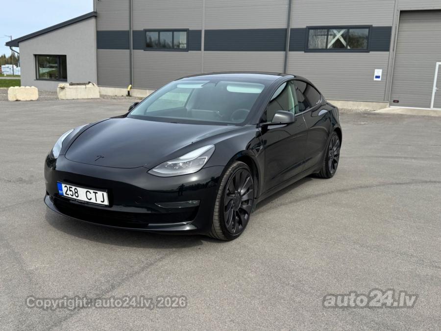 Black Tesla Model 3 2021 in Tallinn, with an engine capacity of 0.00 L and mileage of 65 thousand km for 29500 €, photo 7 on AUTOMOTO.COM.LV