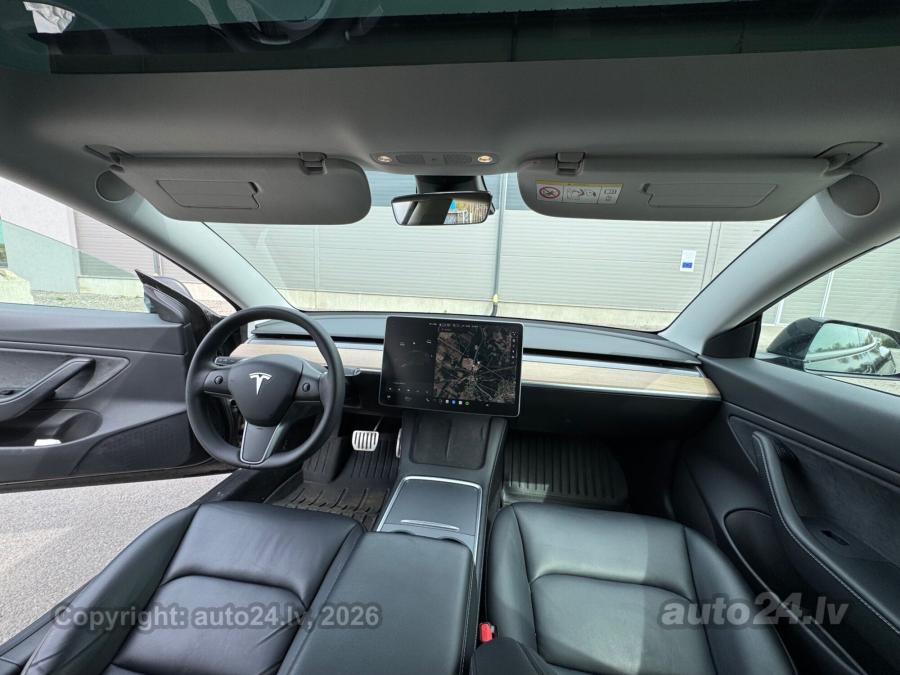 Black Tesla Model 3 2021 in Tallinn, with an engine capacity of 0.00 L and mileage of 65 thousand km for 29500 €, photo 9 on AUTOMOTO.COM.LV