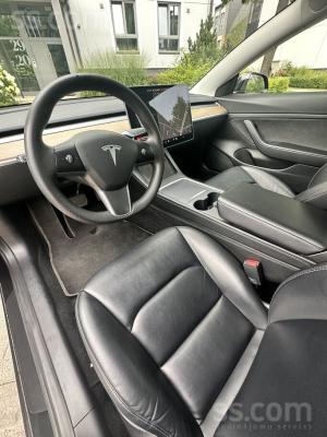 Melns Tesla Model 3 2021 Rīga, ar dzinēja tilpumu 0.00 L un nobraukumu 115 tūkst. km par 21250 €, foto 17 vietnē AUTOMOTO.COM.LV