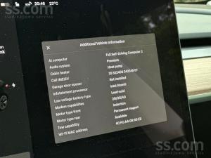 Черный Тесла Модель 3 2021 в Рига, объемом двигателя 0.00 л и пробегом 115 тыс. км за 26950 €, фото 23 на AUTOMOTO.COM.LV