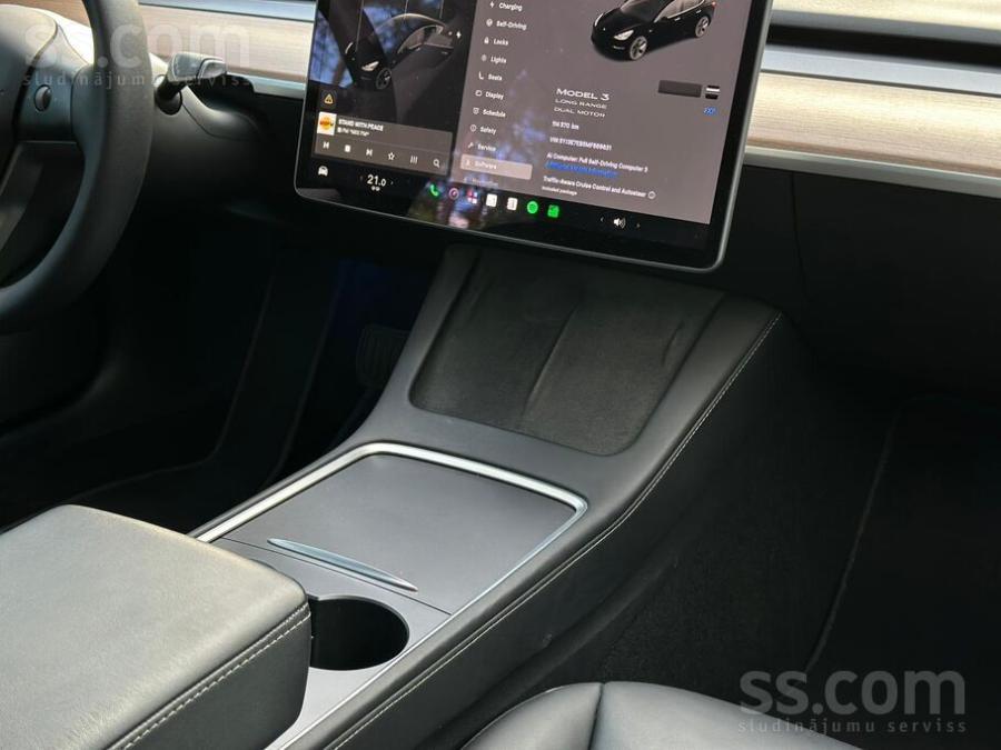 Черный Тесла Модель 3 2021 в Рига, объемом двигателя 0.00 л и пробегом 115 тыс. км за 26950 €, фото 28 на AUTOMOTO.COM.LV