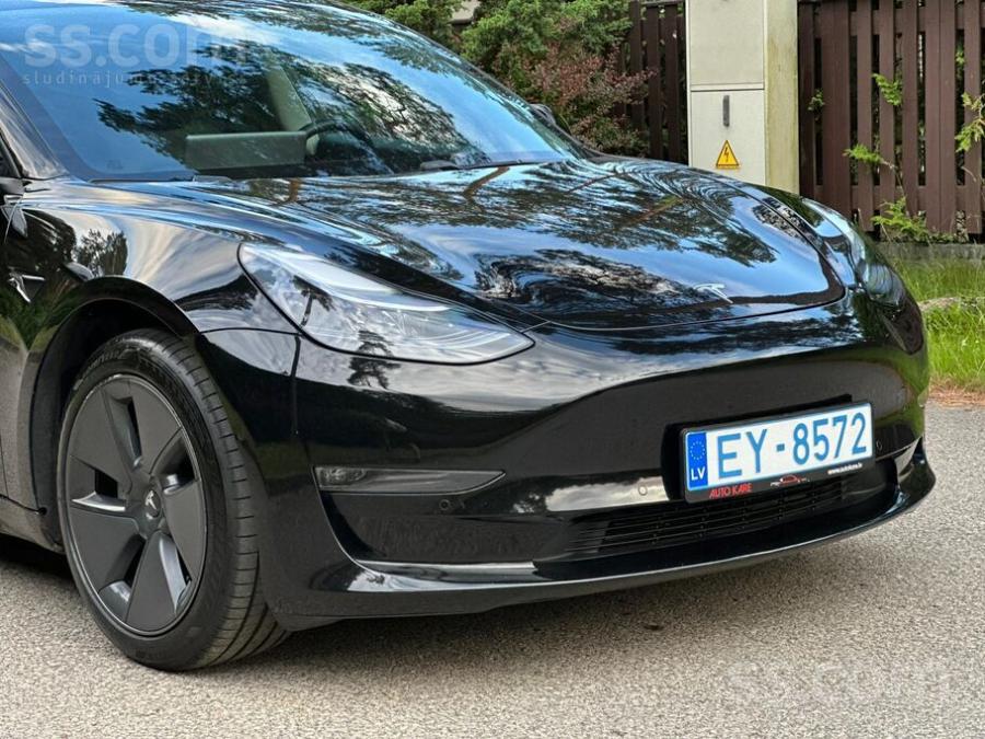 Черный Тесла Модель 3 2021 в Рига, объемом двигателя 0.00 л и пробегом 115 тыс. км за 26950 €, фото 33 на AUTOMOTO.COM.LV