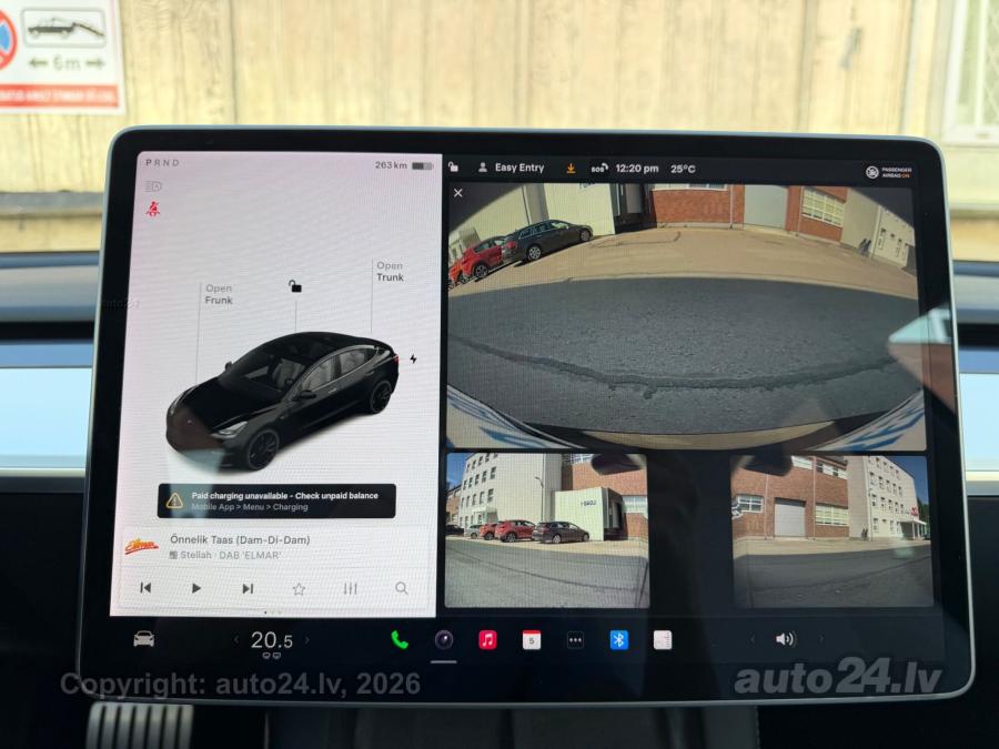 Black Tesla Model 3 2021 in Tallinn, with an engine capacity of 0.00 L and mileage of 70 thousand km for 32990 €, photo 16 on AUTOMOTO.COM.LV